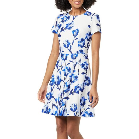 Eliza J | Dresses | Eliza J Fit Flare Formal Soft Short Dress | Poshmark